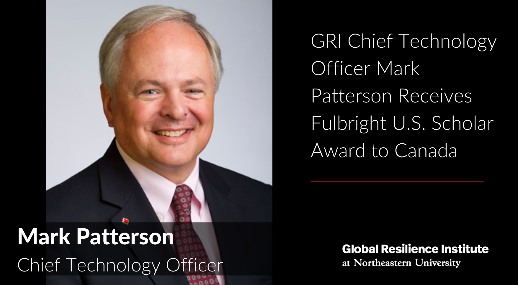 Mark Patterson Receives Fulbright U.S. Scholar Award to Canada | Global ...