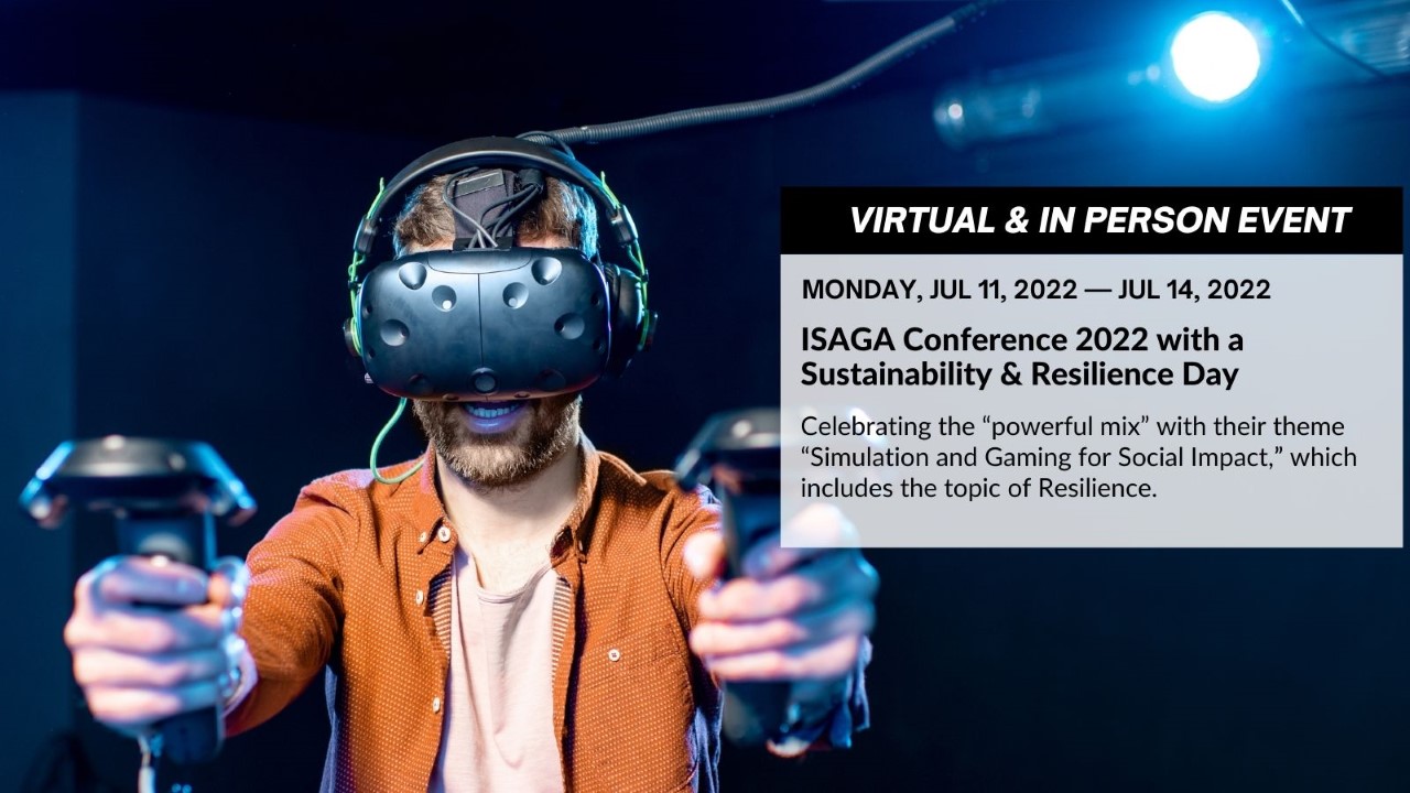 ISAGA Conference 2022 with a Sustainability & Resilience Day | Global ...